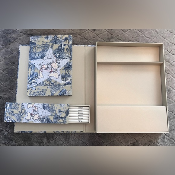 Dior | Other | Auth Dior Around The World Couture Stationary Set | Poshmark